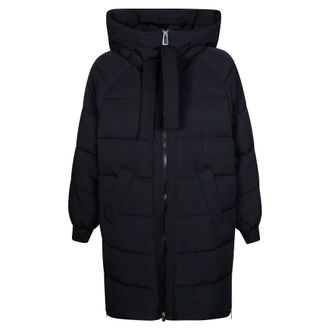 Pinko Dalia Imbottito Tela Tecnica - - Coats - Damen - Schwarzk - M
