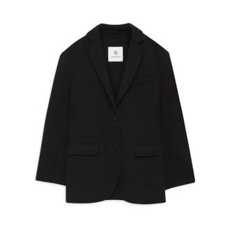Anine Bing Quinn Blazer - - Jackets - Damen - Schwarzk - S