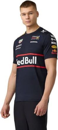 Castore T-Shirt Oracle RB Racing Teamline Set Up pour Homme - Ciel Nocturne (FR/ES, Alpha/Lettres, XXL, Taille Normale, Taille Normale, Bleu)