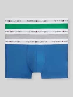 Tommy Hilfiger Regular Fit Trunks aus Baumwoll-Mix im 3er-Pack