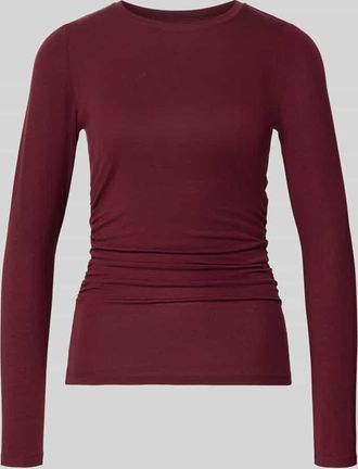 Vero Moda Slim Fit Langarmshirt aus Lyocell-Mix Modell AVA