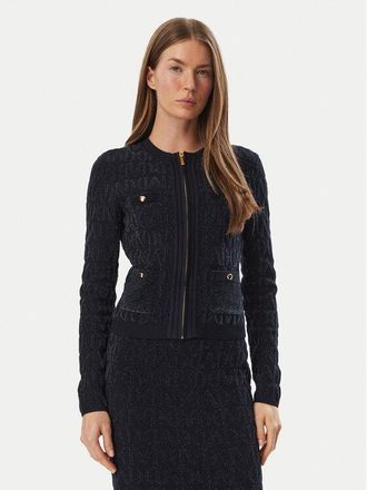 Guess Strickjacke G6BR09 Z1548 Dunkelblau Regular Fit