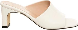 Evaluna Sabot Sandale - Femme - Chaussures - Blanc - Taille: 35 EU