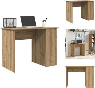 vidaXL Vidaxl - Schreibtisch Artisan-Eiche 100x55x75 cm Holzwerkstoff - Schreibtisch - Schreibtische - Bürotisch - Computertisch