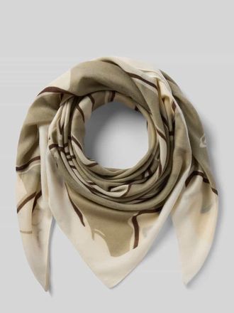 OPUS Schal mit Logo-Print Modell Anekki