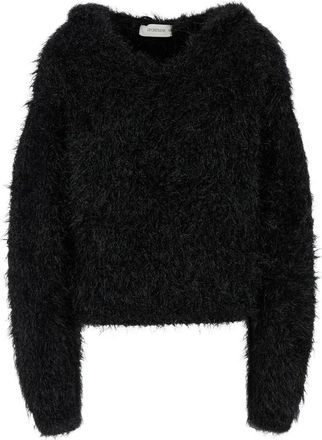 Sportmax Femme, Pulls, Noir, Taille: 36 FR Oscuri Maille &agrave; Col Rond