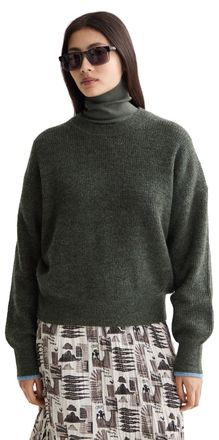 Scotch & Soda Damen Pullover mit Rundhalsausschnitt, Thymian Mela U361, L