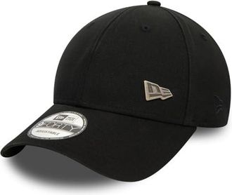 New Era 9Forty Strapback Cap - Metal PIN Badge Noir