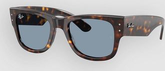 Ray-Ban Mega Wayfarer Havana Sonnenbrille blue
