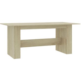 vidaXL Esstisch Sonoma-Eiche 180x90x76 cm Holzwerkstoff - Vidaxl