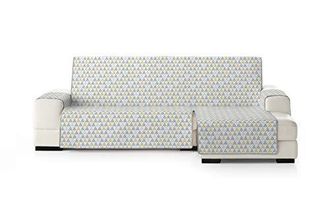 Eysa Nordic Sofa überwurf, Polyester, C/5 gelp-grau, Chaise Longue 290 cm. Geeignet für Sofas von 300 bis 350 cm