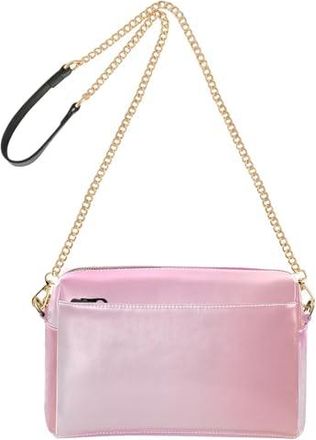 HMZXZ Sacs à bandoulière colorés dégradés pour femmes, sacs à main en cuir, petits sacs à main à bandoulière, rose