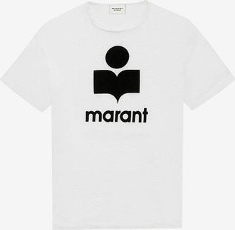 Isabel Marant T-shirt Zewel - Femme - Blanc - Taille XS - Marant &Eacute;toile