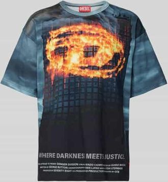 Diesel Oversized T-Shirt aus reiner Baumwolle