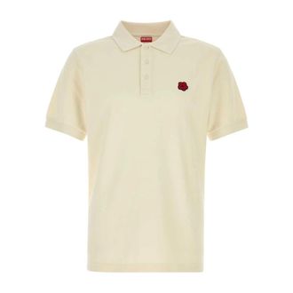 Kenzo Boke Flower Slim Polo - - Tops - Herren - Wei&szlig; - XL