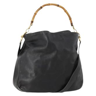 Gucci Sac bandouli&egrave;re vintage Pre-owned - Femme - Pre-owned - Noir - Taille: ONE Size