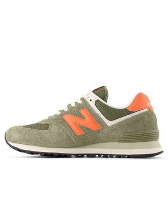 New Balance 574 - Baskets - Olivine fonc&eacute;-Vert