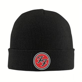 Generic Casquettes de Baseball pour Hommes Hommes - Logo FF Tuques &agrave; Bonnet, Bonnets &agrave; Tricoter Kpop &Eacute;lastique pour Hommes Casquettes pour Femmes, Casquettes 
