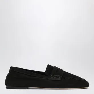 Dear Frances Espresso Suede Loafers