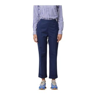 Aspesi Klassische Herrenhose - - Trousers - Damen - Blau - L