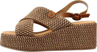 Carmela Femme, Chaussures, Brun, Taille: 39 EU 163234C Sandalia