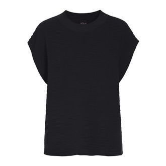 Bitte Kai Rand Femme, Pulls, Noir, Taille: 44 FR Maille ras du cou