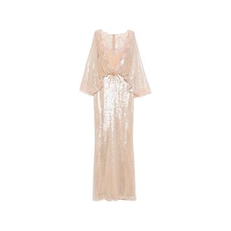 Elie Saab Damen, Kleider, Beige, MGr&ouml;&szlig;e
