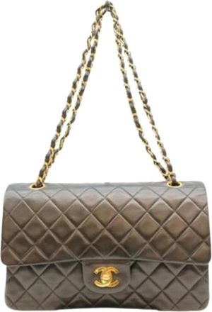 Chanel Sac bandouli&egrave;re vintage doccasion - Femme - Pre-owned - Brun - Taille: ONE Size