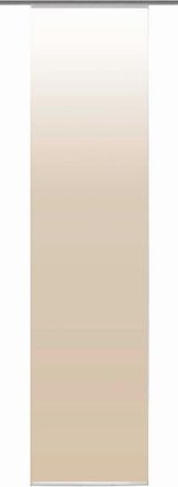 Home Fashion 86508-721 Schiebevorhang Digitaldruck Madrid, Dekostoff, 245 x 60 cm, Sand