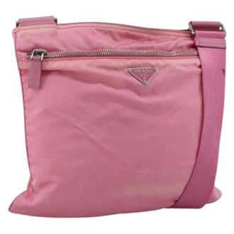 Prada Sac bandouli&egrave;re vintage doccasion - Femme - Pre-owned - Rose - Taille: ONE Size
