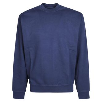 Arte Receipt Back Print Crewneck - - Sweatshirts & Hoodies - Herren - Blau - M