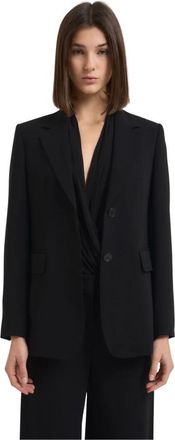 Max Mara Damen, Jacken, Schwarzk, XSGröße