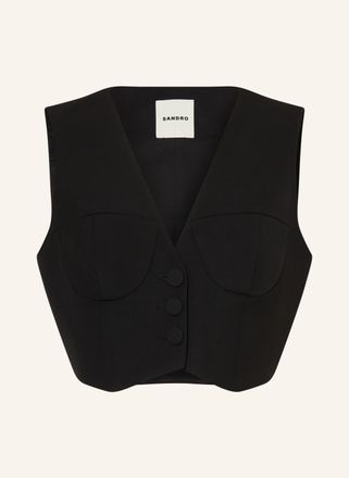 Sandro Sandro Top schwarz