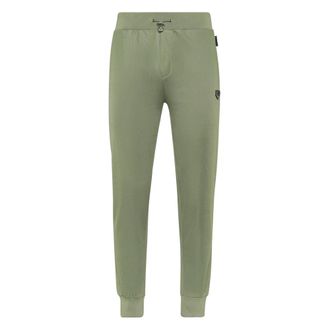 Philipp Plein Jogginghose Iconic Plein - - Trousers - Herren - Gr&uuml;n - 3XL