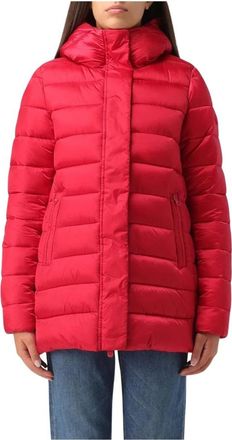 Save The Duck Femme, Vestes, Rouge, Taille: 44 FR Vestes