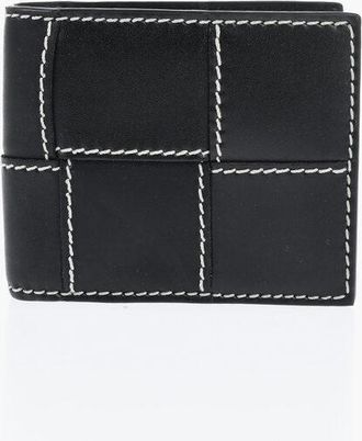 Bottega Veneta Braided Leather Wallet Gr&ouml;&szlig;e Unica