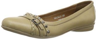 Andrea Conti 1417431 Ballerines pour Femme, Beige 003, 37 EU