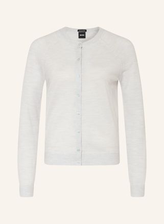 HUGO BOSS Strickjacke Fonami blau