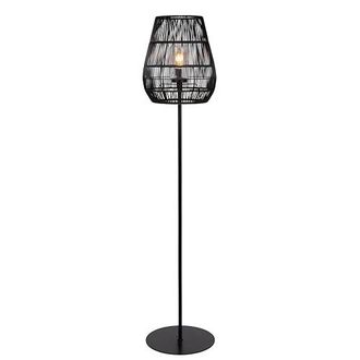 Lucide NERIDA - Stehlampe Innen/Außen - Ø 35 cm - 1xE27 - IP44 - Schwarz