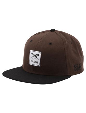 Iriedaily Unisex Snapback Cap Daily Contra Bio-Baumwolle one Size Fit Dark Coffee