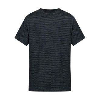 Giorgio Armani Slim Fit T-Shirt - - Tops - Herren - Blau - M