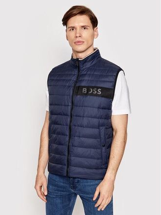 HUGO BOSS Weste Darolan 50464300 Dunkelblau Regular Fit