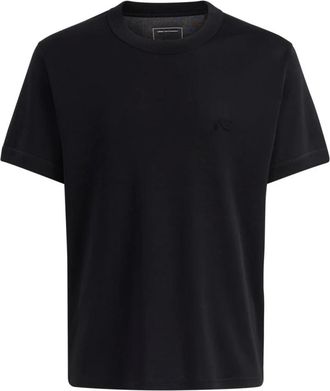 Yohji Yamamoto Homme, Tops, Noir, Taille: L Slim Tee Back