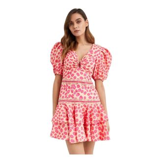 PatBo Rosa Bossa Mini Kleid - - Dresses - Damen - Rosa - 2XS