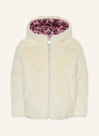 s.Oliver S.Oliver Red Steppjacke Zum Wenden Mit Kunstfell weiss