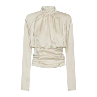 Rotate Rotate Birger Christensen, Damen, Oberteile, Beige, SGr&ouml;&szlig;e