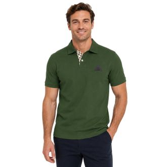 Aquascutum Poloshirt f&uuml;r Herren, Mit Kragen (Milit&auml;rgr&uuml;n)