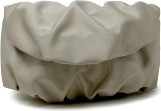 Antonelli Clutches - Antique Pink Silk Qatar Clutch - Gr. unisize - in Grau - f&uuml;r Damen