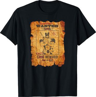 MARVEL Deadpool Wanted Poster T-Shirt
