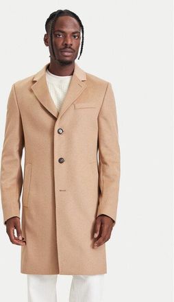 HUGO BOSS Wollmantel H-Hyde-264 50571557 Beige Slim Fit